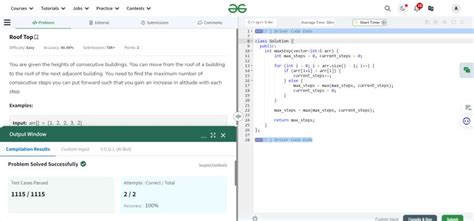 Adarsh Kanungo On Linkedin Geekstreak2024 Gfgchallenge Codingstreak Geeksforgeeks
