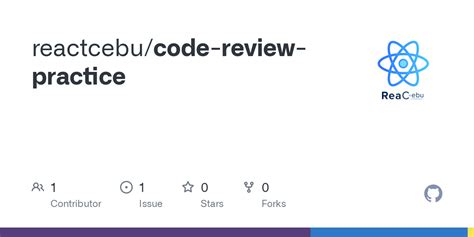GitHub Reactcebu Code Review Practice