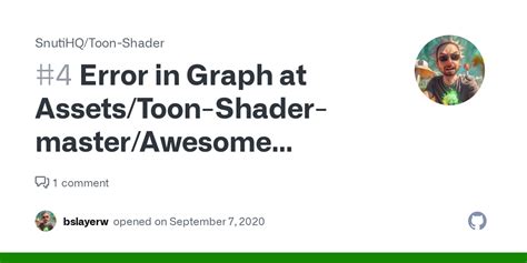 Error In Graph At Assetstoon Shader Masterawesome Toonawesometoon