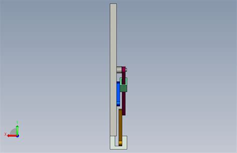 连杆滑块机构仿真（asmprt格式 Proe 模型图纸下载 懒石网
