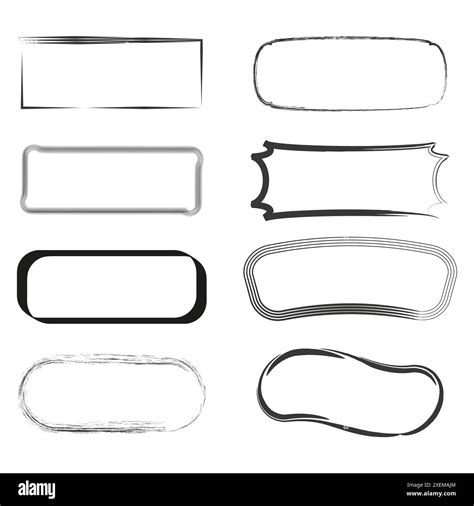 Rectangular Borders Stock Vector Images Alamy