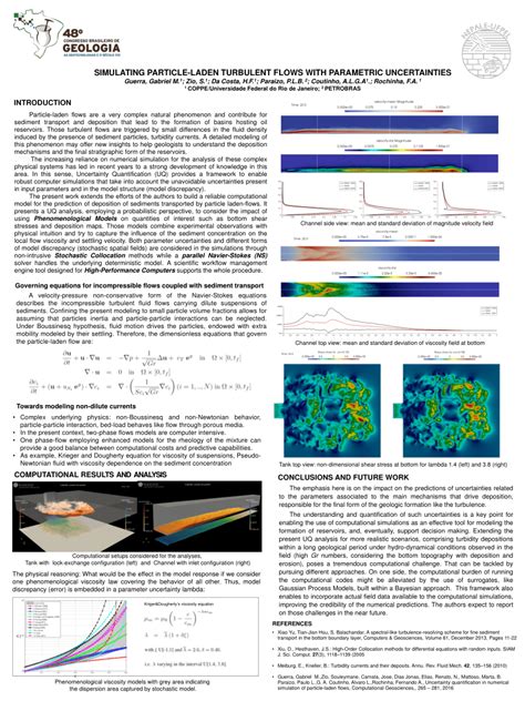 Pdf Simulating Particle Laden Turbulent Flows With Parametric