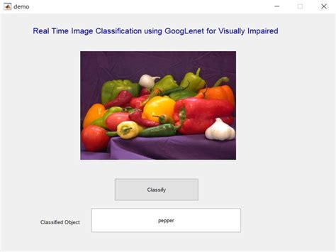 Image Classification Using GoogLeNet For Visually Impaired