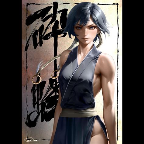 Art By Kevin Chua Soi Fon Bleach Fan Art My Anime Take On Soifon From Bleach Even Though She