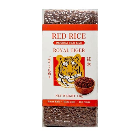 Червен ориз Royal Tiger Пълнозърнест 1 кг Emagbg