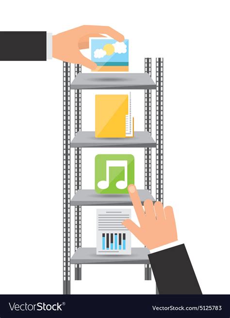 Storage Device Royalty Free Vector Image VectorStock