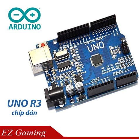 Mạch Arduino Uno R3 Phiên Bản Smd Chíp Dán Atmega328p Au Chíp Nạp