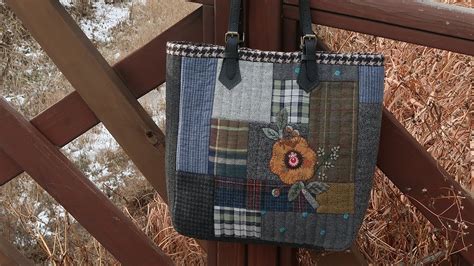 Diy 퀼트가방 만들기│patchwork Quilt Bag│how To Make Crafts Tutorial Youtube