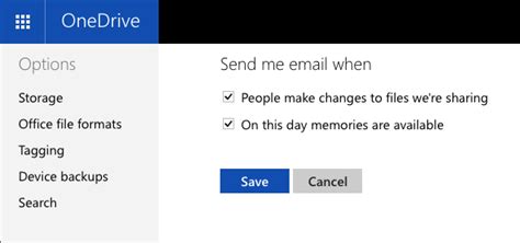 Windows 10 Turn On Off OneDrive Shared Files Notifications