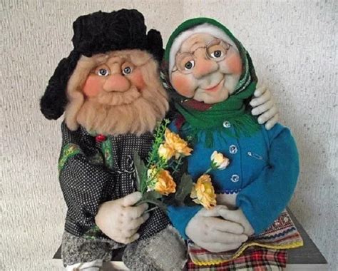 Создать мем оберег дедушка с бабушкой кукла бабушка бабушка и дедушка Картинки Meme