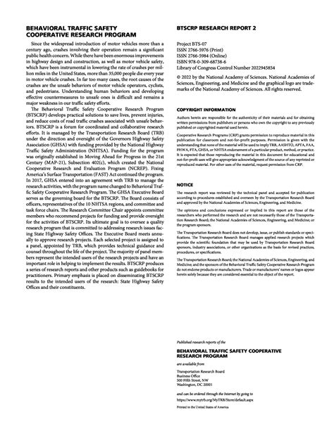 Front Matter Framework For Assessing Potential Safety Impacts Of Automated Driving Systems
