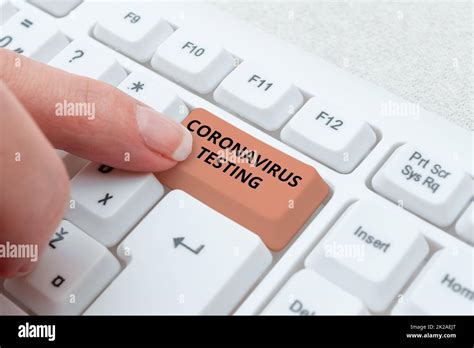 Inspiration Showing Sign Coronavirus Testing Conceptual Photo