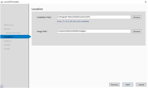 Installation Procedure — Visioncats 4 0 Documentation