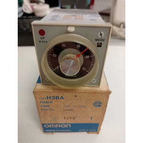 OMRON MULTI RANGE ANALOGUE TIMER H3BA 12VDC 0 5 SECONDS TO 100 HOURS Shopee Malaysia