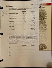 maps lab pdf Chapter Introducton to Maps and Maépl lg B EXERCISES Using a globe find the