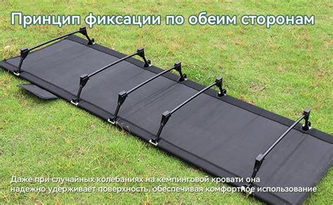 YGTech Раскладушка туристическая Складная походная кровать,185х61х14 см ...