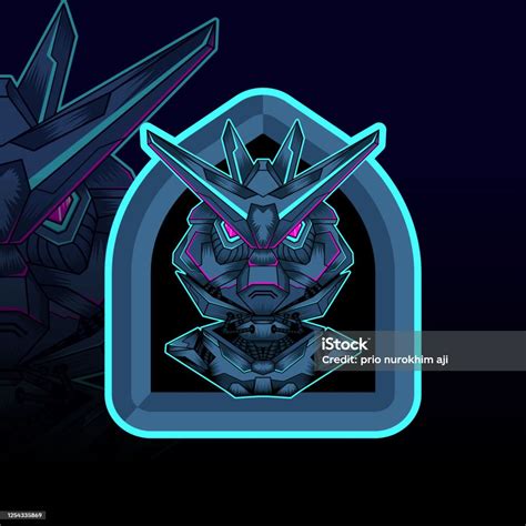 메카 E스포츠 벡터 그래픽 디자인 일러스트레이션 E스포츠에 대한 스톡 벡터 아트 및 기타 이미지 E스포츠 건담 게이머 Istock