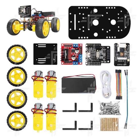 Wi Fi Control With Camera Function Smart Robot Car Kit With Programming