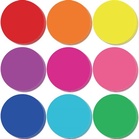 Buy Geyee 108 Pcs Spring Summer Cutouts Paper Small Bulletin Board Cut Outs Assorted Color