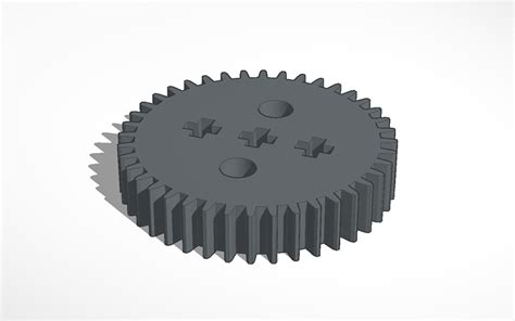 3d Design Lego Nxt 40 Tooth Tinkercad