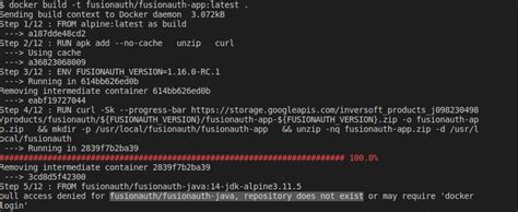 Fusionauthfusionauth Java Repository Does Not Exist While Doing Docker Build · Issue 579