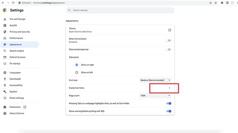 How To Change The Default Text Size In Chrome