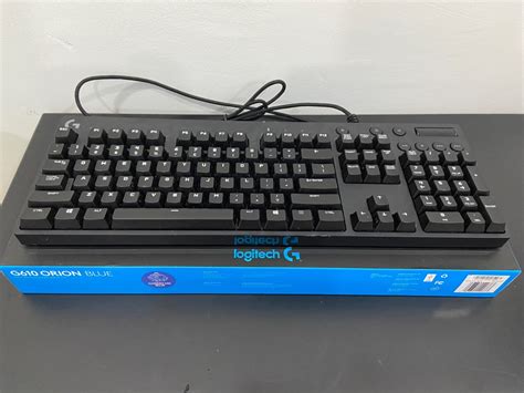 Logitech G Orion Blue Mechanical Gaming Keyboard Computers Tech Parts Accessories