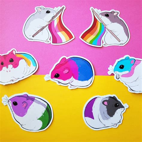 Lesbian Hamster Etsy