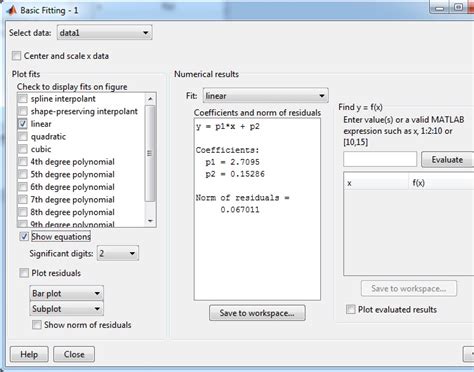 Ajuste De Datos Con Matlab