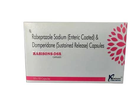 Rabeprazole Sodium Enteric Coated And Domperidone Sustained Release Capsules At Rs 900 Box Razo