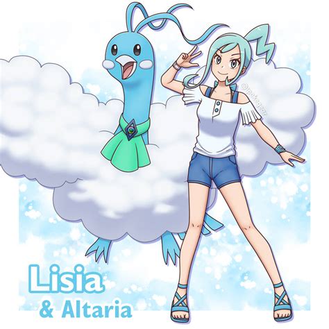Lisia And Altaria By Ipokegear On Deviantart