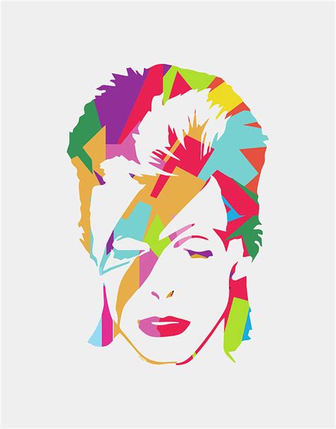 David Bowie 1 Pop Art Digital Art By Ahmad Nusyirwan Fine Art America
