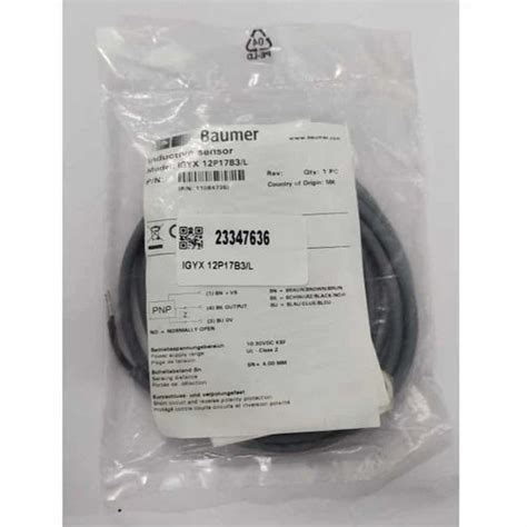 Baumer Inductive Proximity Switches Cylindrical At 625 In Rajkot