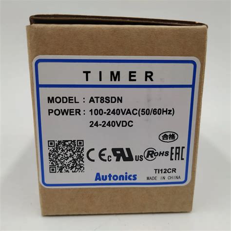Autonics Controllers Timers Analog Timers At8sdn Series Timer At8sdn
