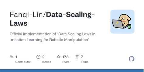 Github Fanqi Lindata Scaling Laws Official Implementation Of Data Scaling Laws In Imitation