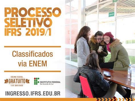 Divulgada Lista De Aprovados No Processo Seletivo 20191 Pela Nota Do