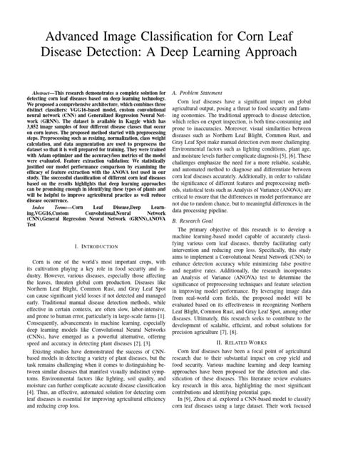 Ieee Conference Template 6 Pdf Artificial Neural Network Deep