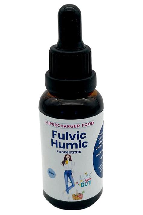 Love Your Gut Fulvic Humic Concentrate Drops 30ml Supercharged Food