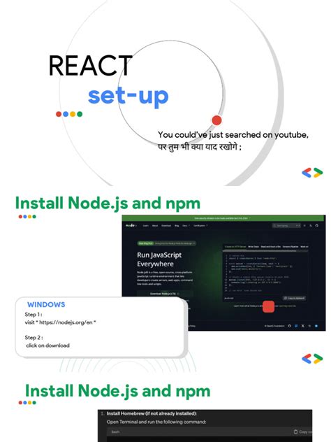 React Setup 1 1 Pdf