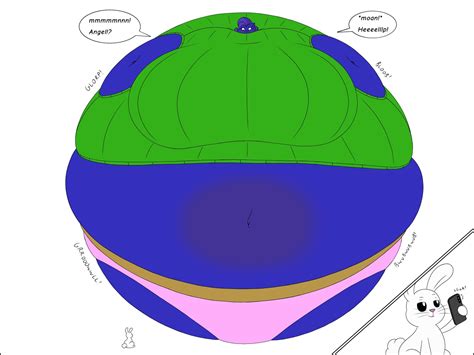 Fluttershy Blueberry Inflation R Blueberrykink