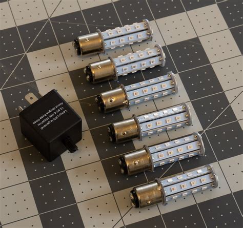 Dual Element LED And Flasher Set Drayron