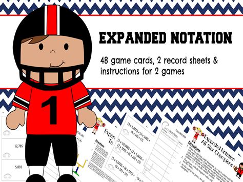 Expanded Notation Games Practice Pages And Quiz