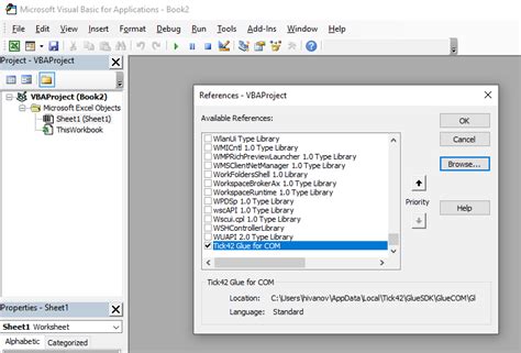 Glue42 Documentation How To Glue42 Enable Your App Vba