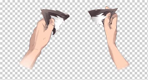 Anime Upper Limb Manga Finger Catgirl Anime Hand Cartoon Arm Png