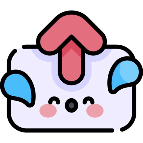 Share Kawaii Lineal Color Icon Share Kawaii Lineal Color Icon