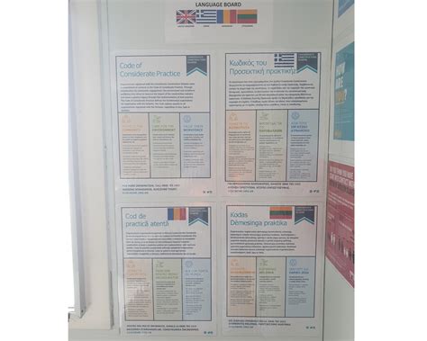 Multi Language Code Of Considerate Practice Board Best Practice Hub
