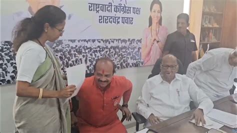 मनसे नेते वसंत मोरे शरदचंद्र पवार यांच्या भेटला नक्की इशारा कोणाला