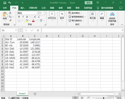 【gee平台】fluxnet批量站点modis lai下载 fluxnet站点经纬度 csdn博客