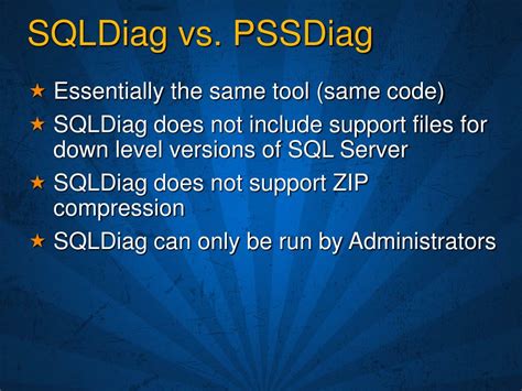 ppt sqldiag 를 이용한 sql server 2005 성능진단 powerpoint presentation id