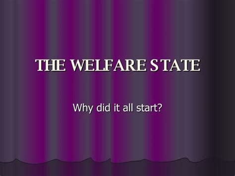 Welfare Pptx Government Support And Welfare Financial Assistance